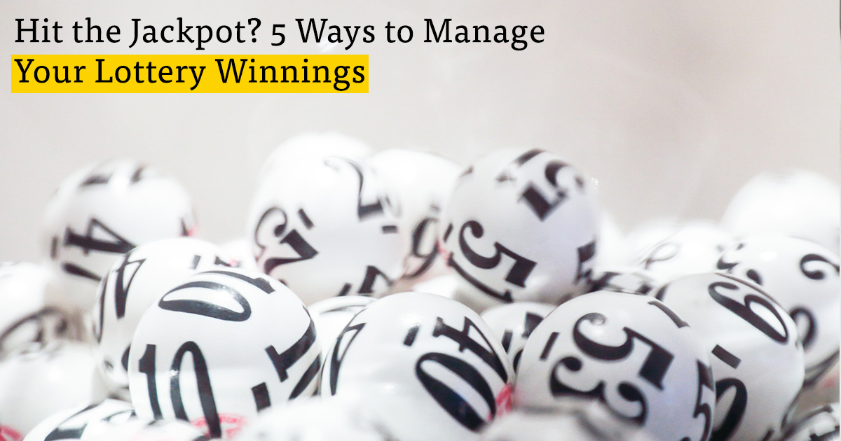 Win a lot of money with a lottery ticket? Here are some personal ...