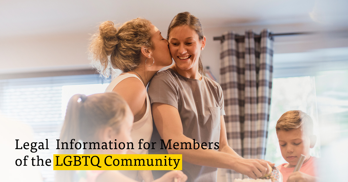 Legal Information for Members of the LGBTQ Community
