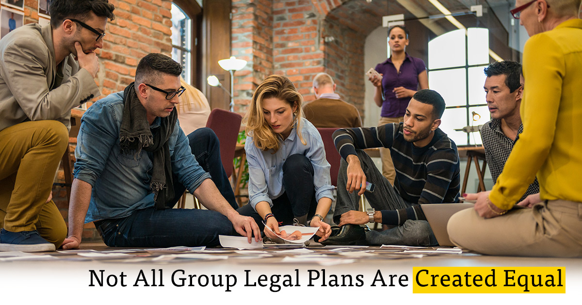 Take a Few Moments to See How Not All Legal Plans Are Created Equal