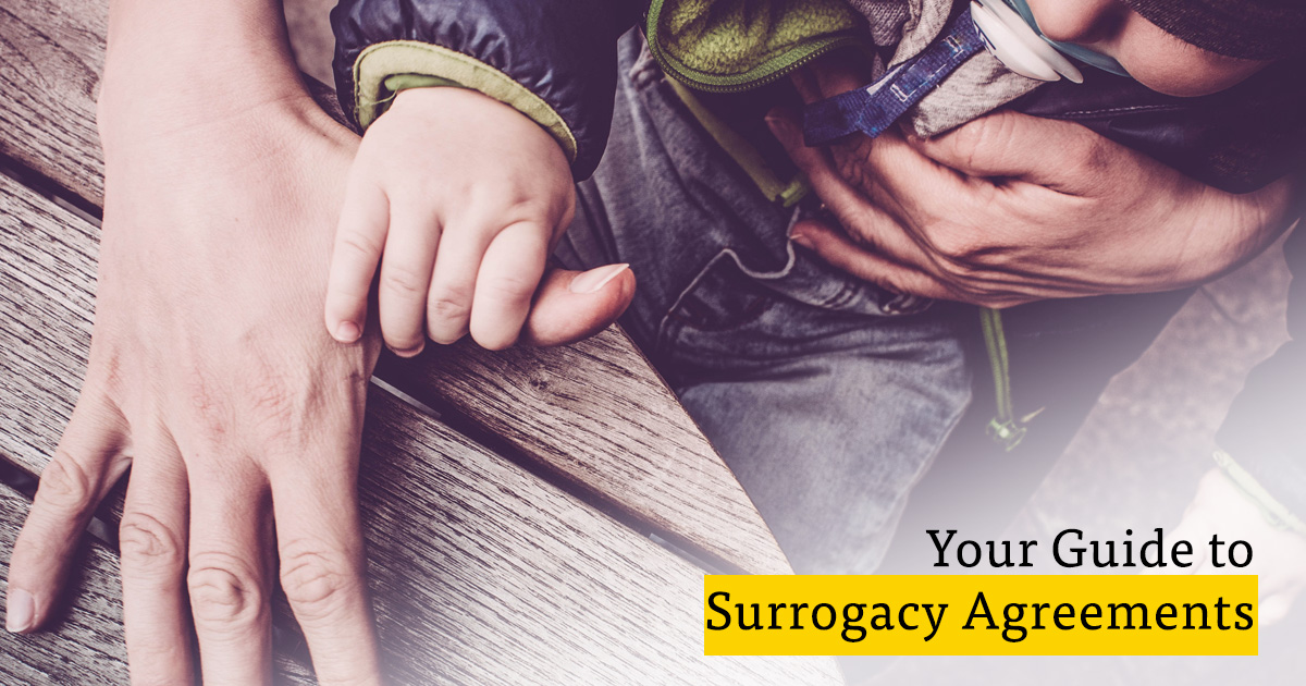 Help with surrogacy arrangements and the legal process