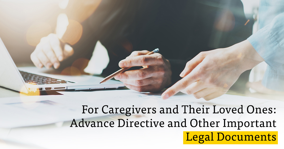 Caregiver Essentials: 5 Legal Documents You Should Check On First